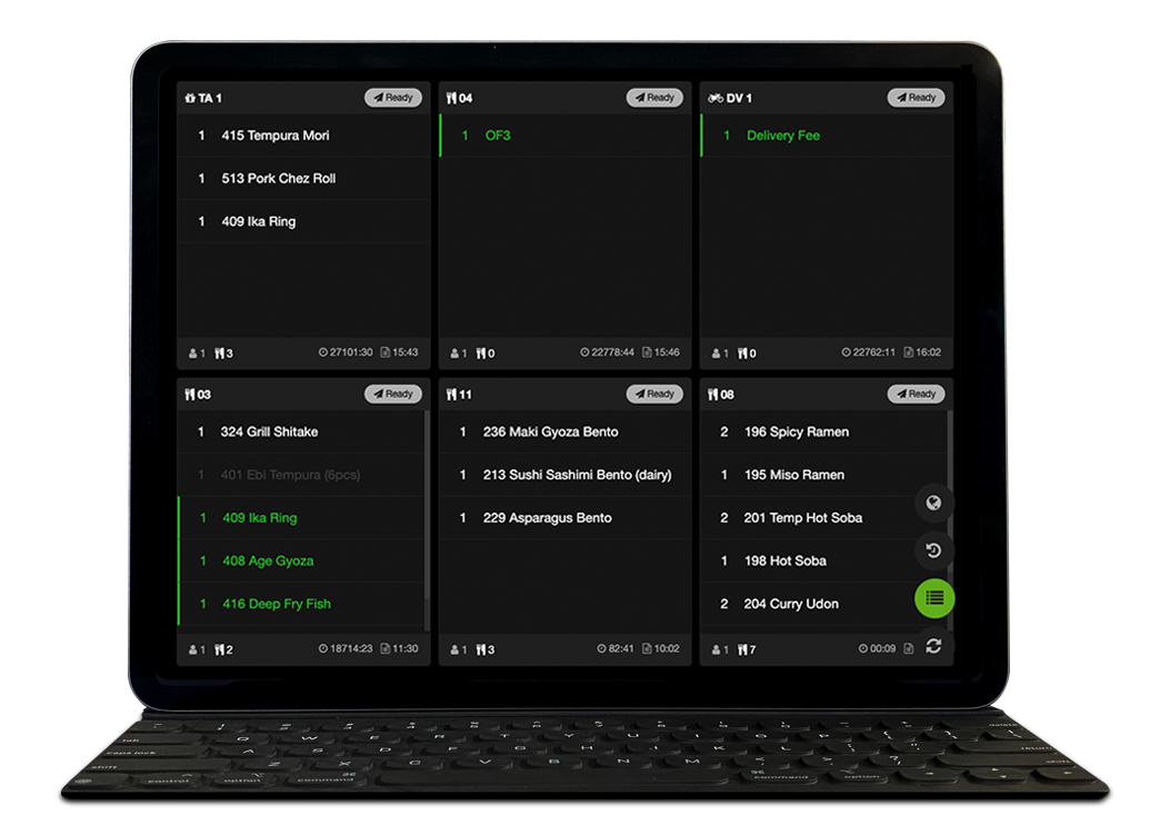 Kitchen Display System (KDS) - Nstory Insider