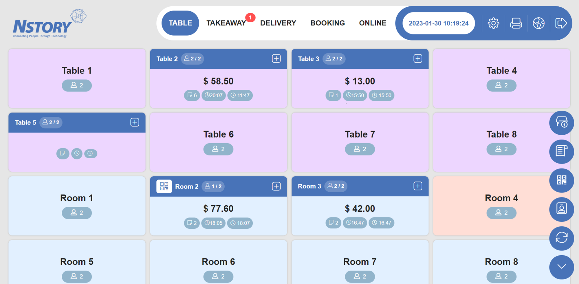 Setting Table Layout Style - Nstory Insider