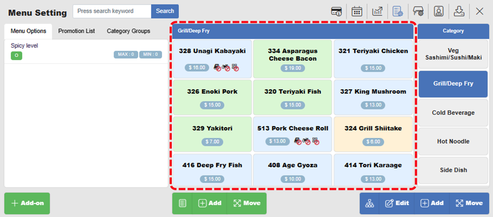 Introduction: Menu Setting - Nstory Insider